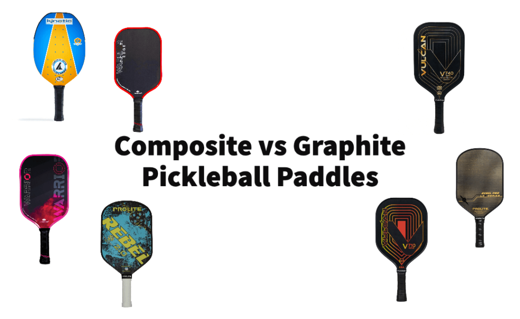 Pickleball Composite Vs Graphite Paddles: Which Wins? - pickleballyard.com